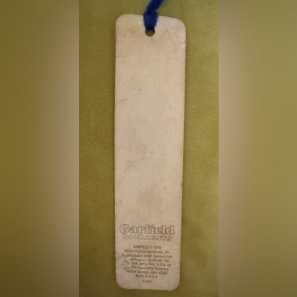 Garfield | Other | Lot Of 5 Vintage Garfield Cartoon Bookmarks Early 8s ...